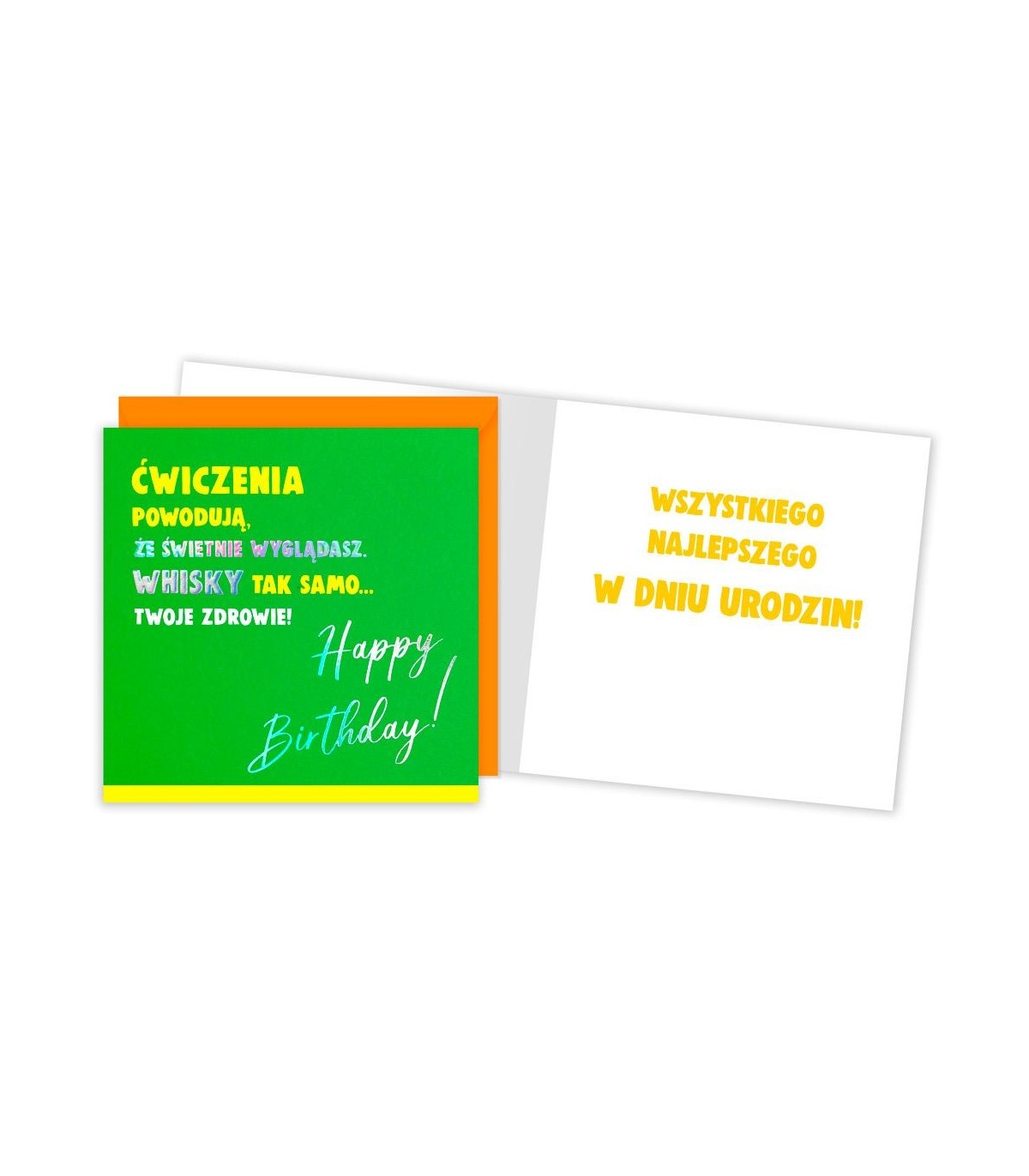 Kartka urodzinowa z humorem QR6