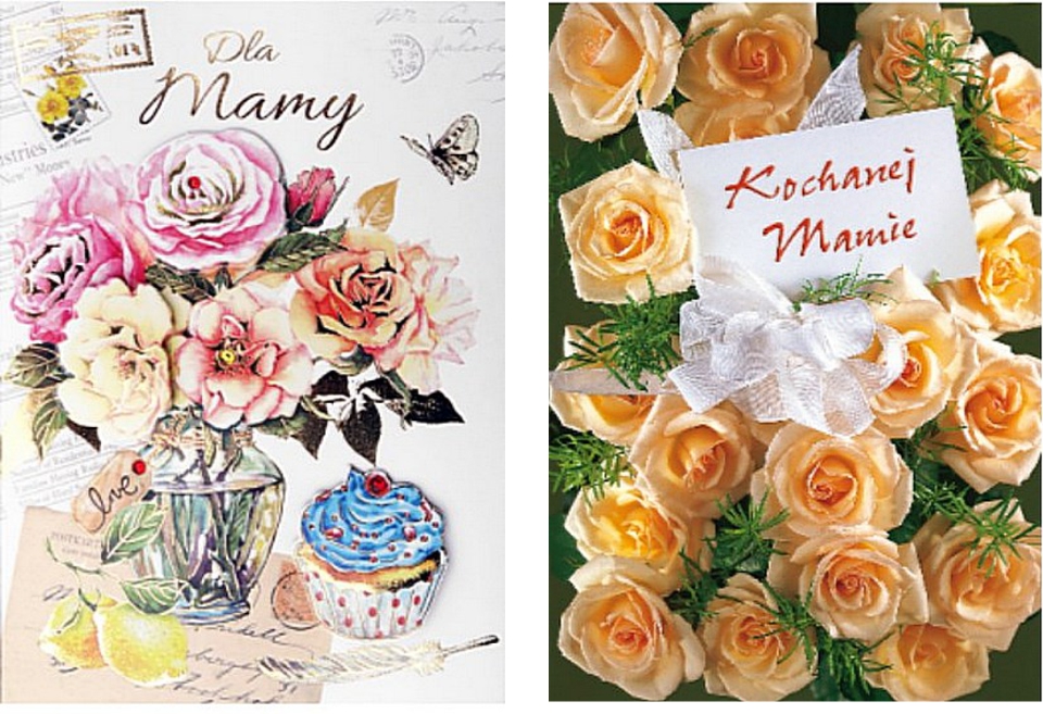 Kartki na Dzień Matki
